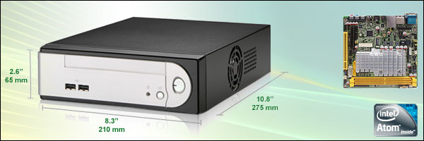 cappuccinopc.com : buddie D510 intel atom dual core processor mini pc ...