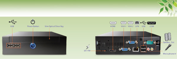 cappuccinopc.com : digital engine DE45HG dual vga mini pc