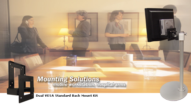 cappuccinopc.com : pc lcd mounting solutions